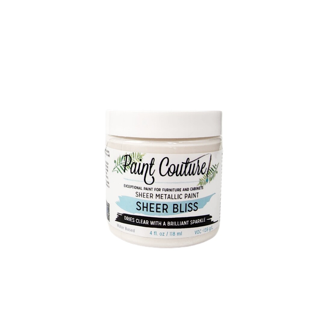 Sheer Bliss (sheer Sparkle) Paint Couture Metallic Paint Metallic Sheen ...