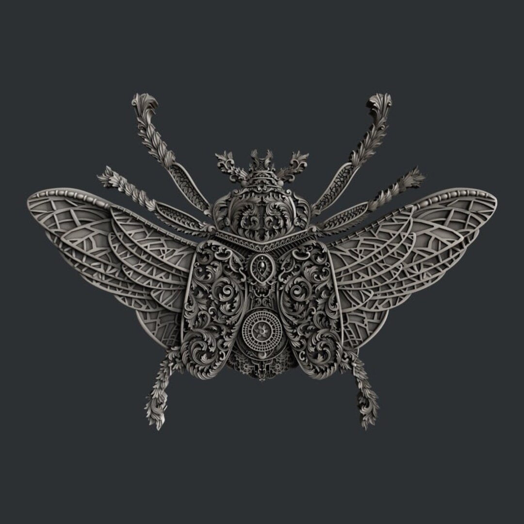 Steampunk Beetle Mold Silicone Mould Zuri Mold 3D Mold Insect - Etsy