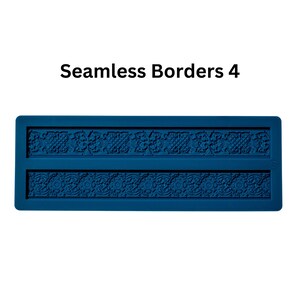 Seamless Borders 1, 2, 3 and 4 Individual Mold Zuri Mold Silicone Mould ...