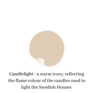Candlelight Paint Couture Colors of Sweden Self Leveling Water Based ...