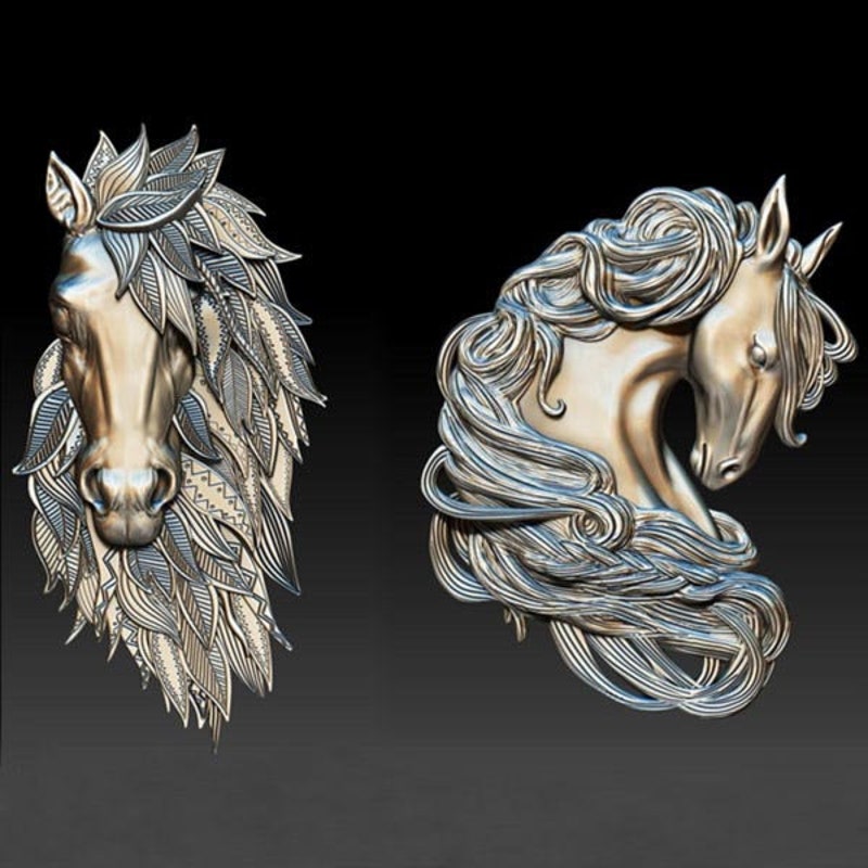 Clay Charms Horse - Etsy