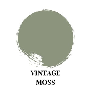 Vintage Moss Paint Couture Paint - Super Quick Shipping! Self Leveling ...