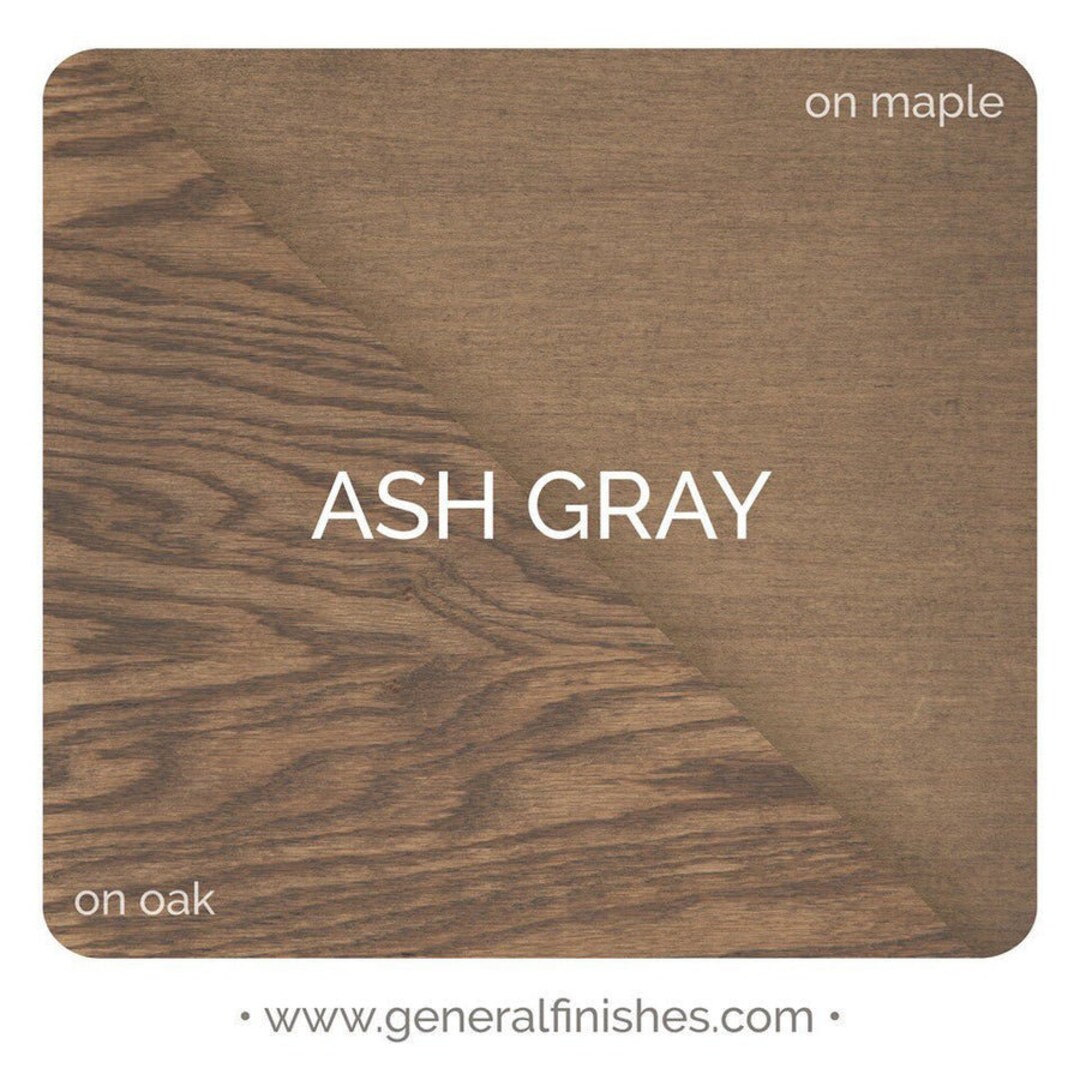 Ash Gray General Finishes Gel Stain, Oil Based Stain for Furniture and ...