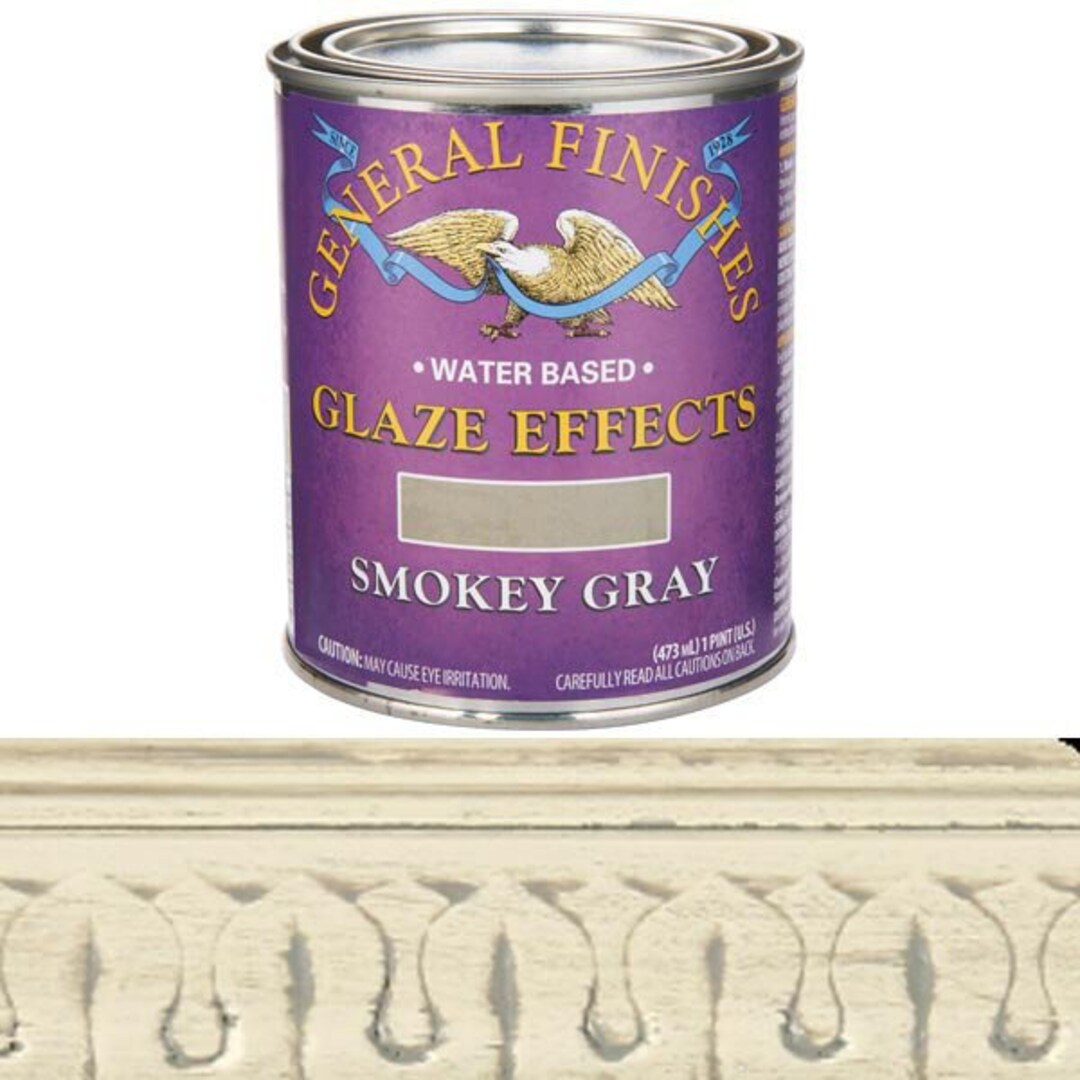 Smokey Gray General Finishes Glaze Effects, Furniture and Cabinet Glaze ...