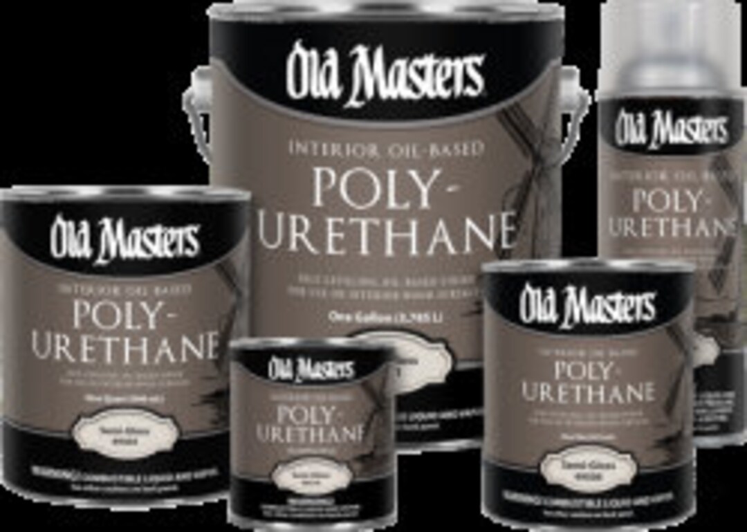 Old Masters Poly-urethane Varnish, Clear Finish Topcoat, Indoor Topcoat ...
