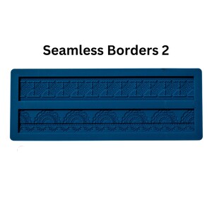 Seamless Borders 1, 2, 3 and 4 Individual Mold Zuri Mold Silicone Mould ...