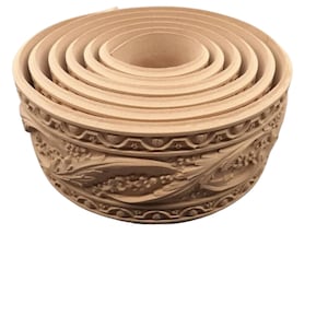 Large Leaf Trim Bendable Wood Trim, Ornate Trim, Iflex Wood Product ...