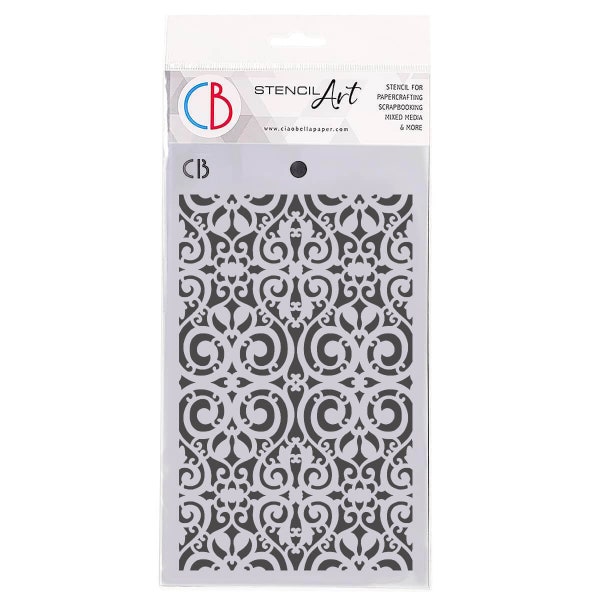 Scroll Stencil - Etsy