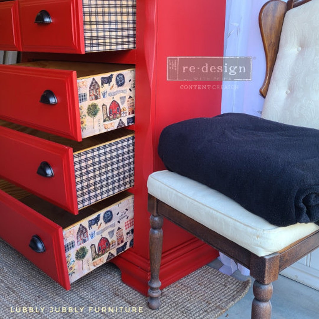 Farm to Table Decoupage, Redesign With Prima Tissue Paper, Mulberry ...