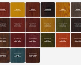 General Finishes Water Based Wood Stain - Etsy