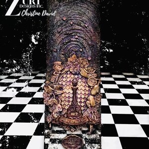 Alice's Frame Mould Zuri Mold Silicone Mold Alice in Wonderland Frame ...