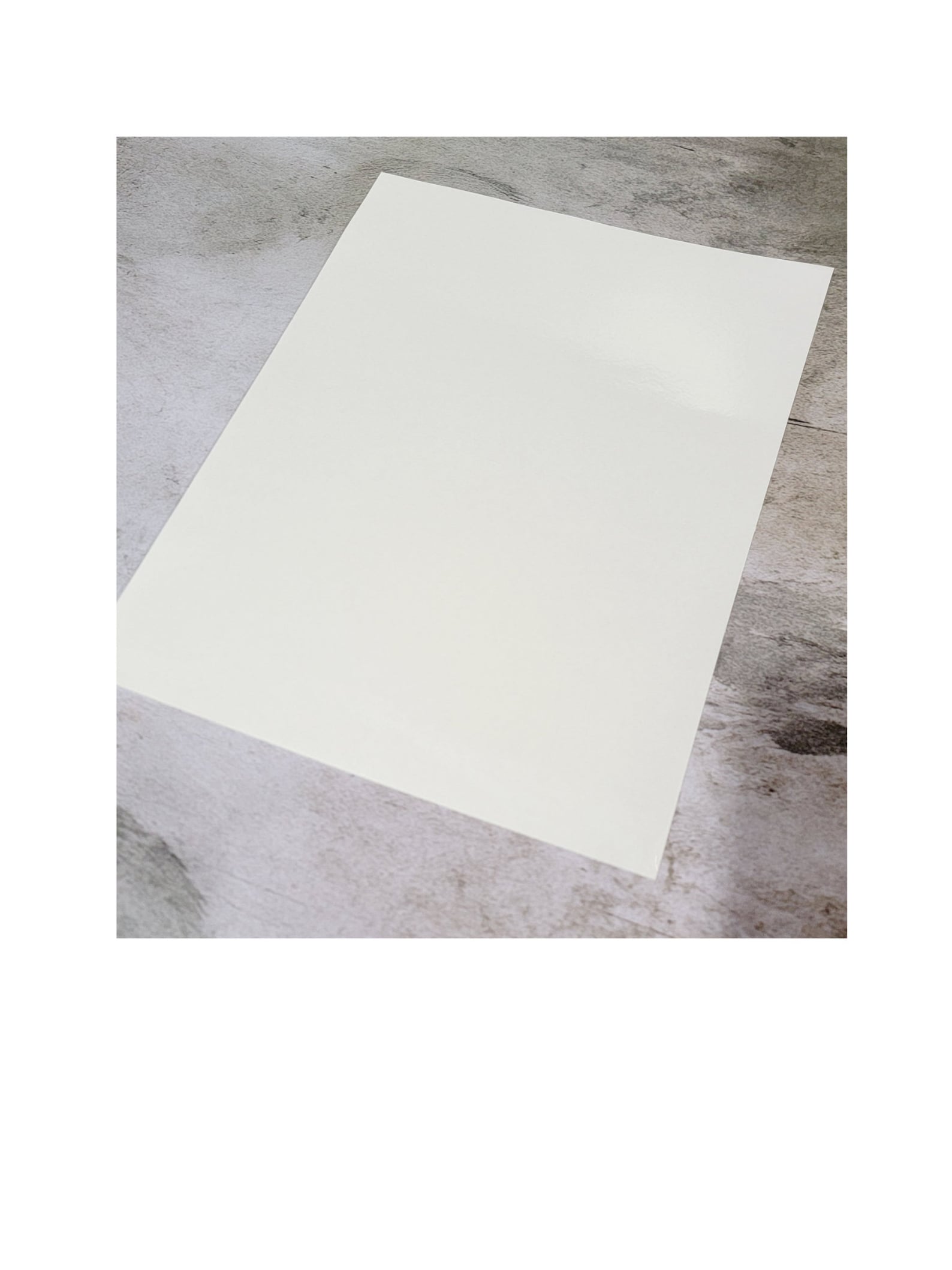 5 Rub on DIY Blank Transfer Decal Sheets, Printable Clear Sheets for ...