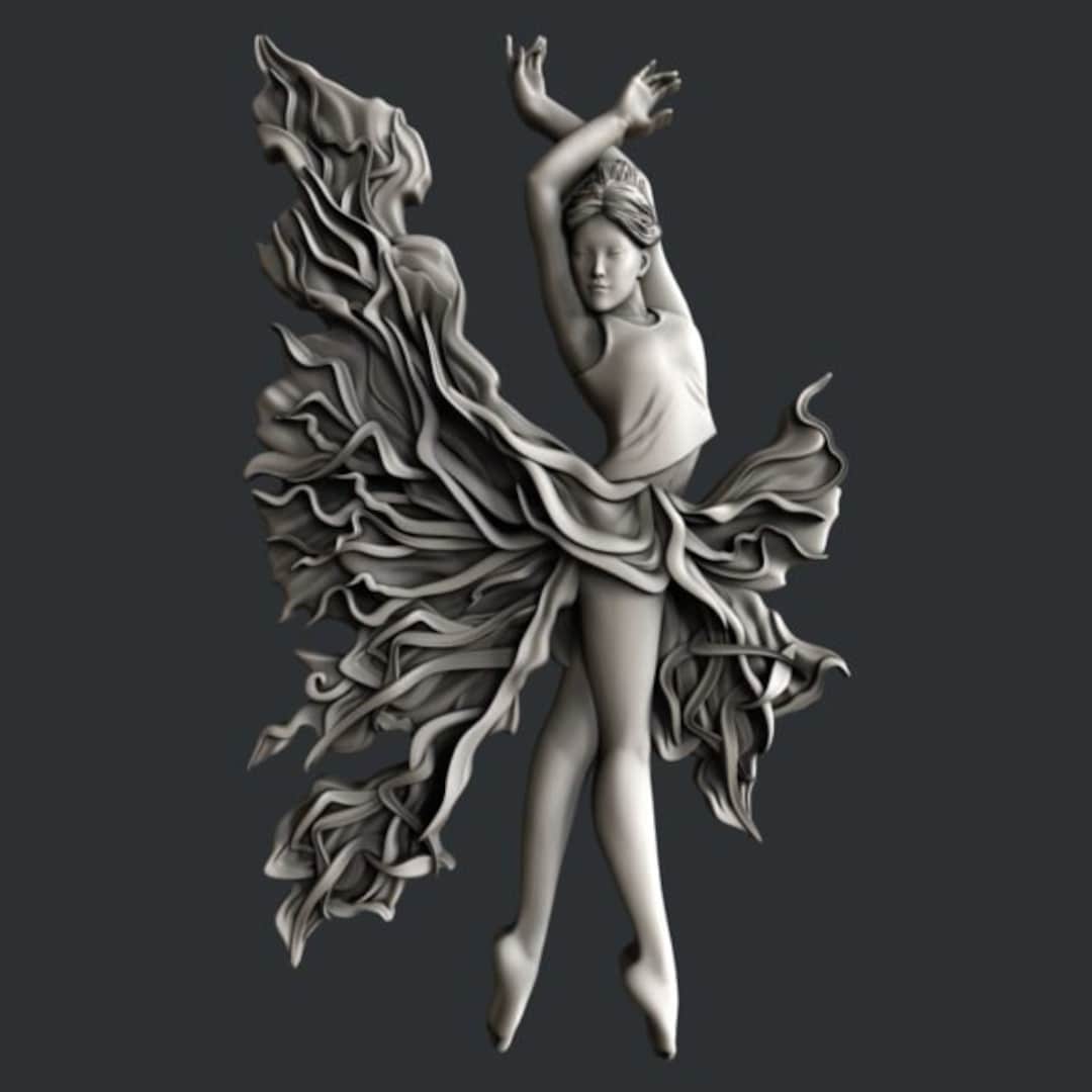 Fire Dancer Mold Zuri Mold Silicone Mould Zuri Mold 3D Mold Clay Mould ...