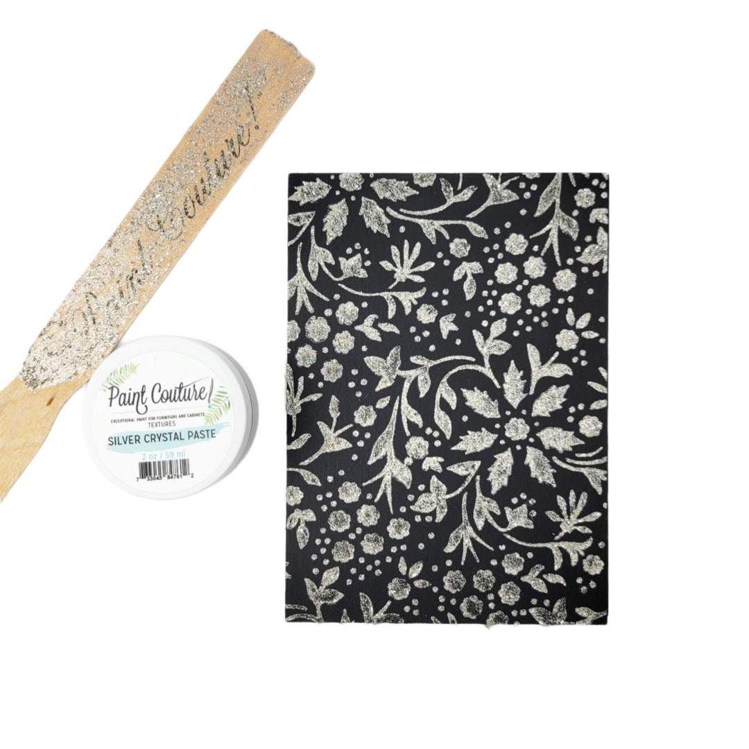 Silver Crystal Paste for Stencil Paste, Stencils, Card Making ...