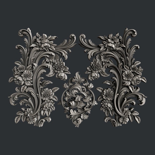 Scroll Mold - Etsy