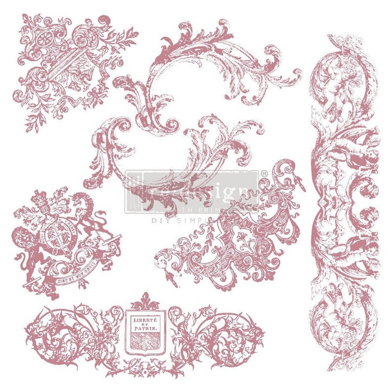 Redesign With Prima Decor Clear-cling Stamps Prima Stamp, 12x12 Stamp ...