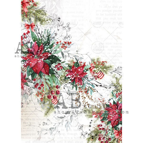 Christmas Rice Paper - Etsy