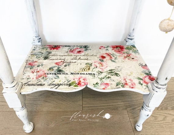 Floral Wallpaper Decoupage Decor Tissue Paper Redesign With - Etsy