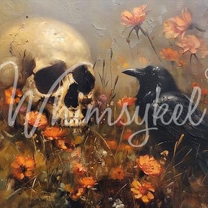 29x21" Large Decoupage Tissue Paper, Ancestral Conversations Skull ...