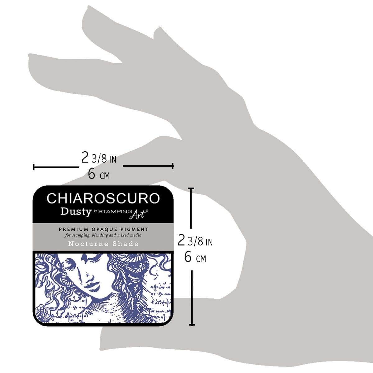 Chiaroscuro Dusty Ink Pad Nocturne Shade Ink Pad by Ciao Bella - Etsy