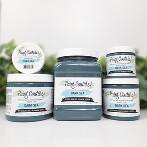 Dark Sea Blue Paint Couture Paint Self Leveling Water Based Paint ...