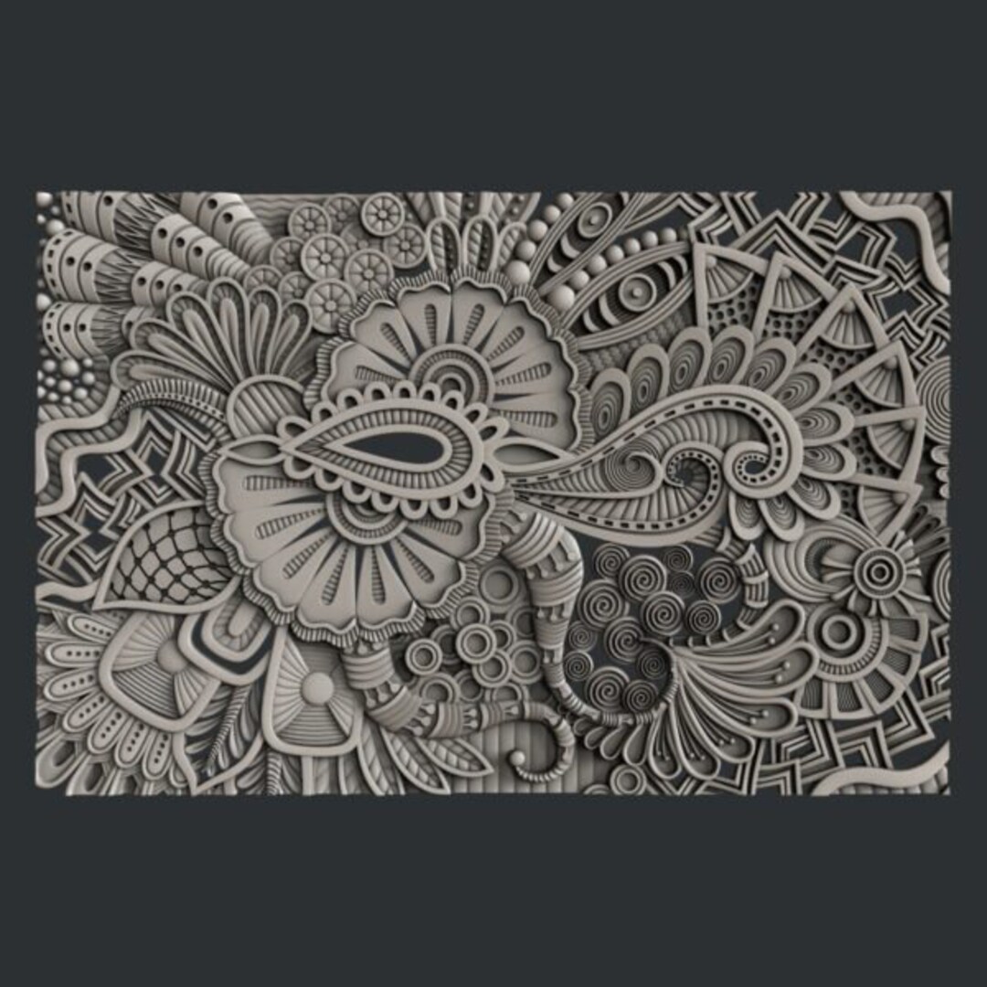 Doodle Oodle Mold Silicone Mould Zuri Mold Jewelry Mold Stamp Mould ...