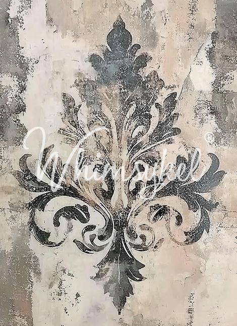 21x29" Large Decoupage Tissue Paper, Timeworn Elegance French Country ...