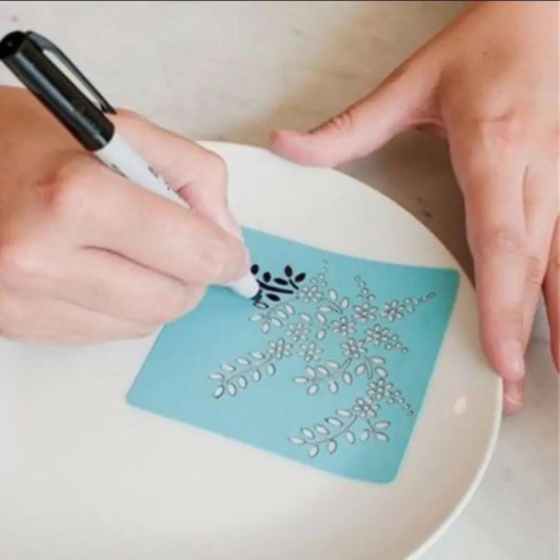 13 Piece Stencil Set for DIY Crafts, Mixed Media, Scrapbook, Collage ...