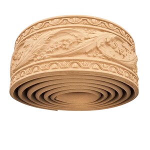 Large Leaf Trim Bendable Wood Trim, Ornate Trim, Iflex Wood Product ...