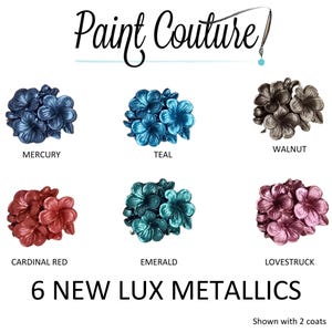 Paint Couture Lux Metallics Paint, Furniture Paint, DIY Craft Paint ...