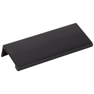 Matte Black Edgefield Cabinet Pull Tab, Long Edge Pull for Modern Cabinets, Kitchen Makeover and ...