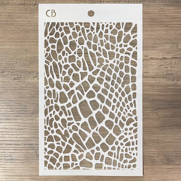 Crocodile Stencil - Etsy