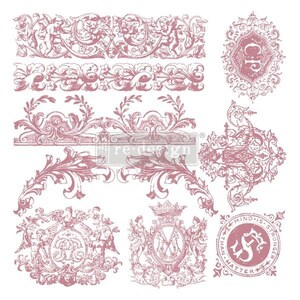 Redesign With Prima Decor Clear-cling Stamps Prima Stamp, 12x12 Stamp ...