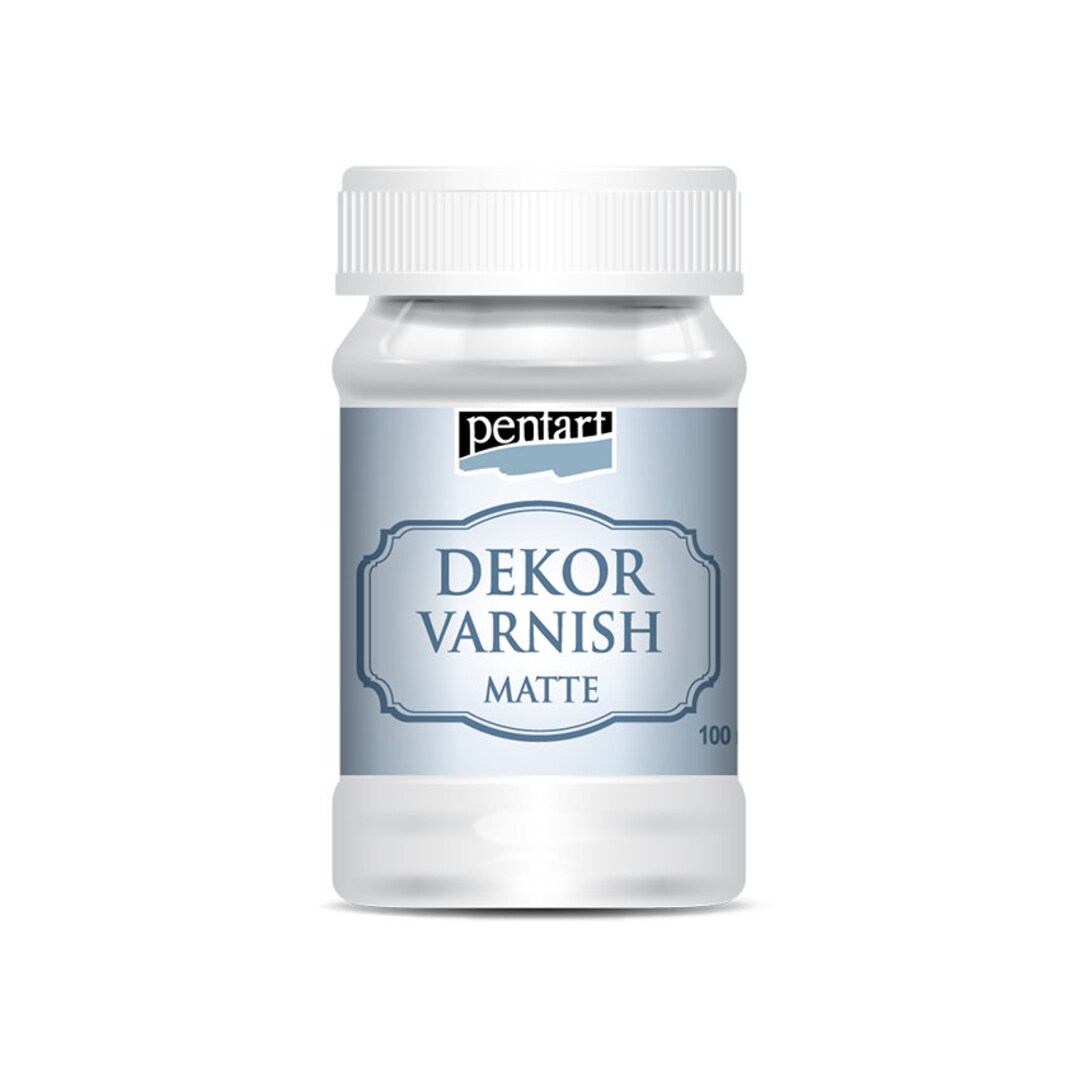 Matte Dekor Varnish for Paint, Arts and Crafts, Collage, Mixed Media ...