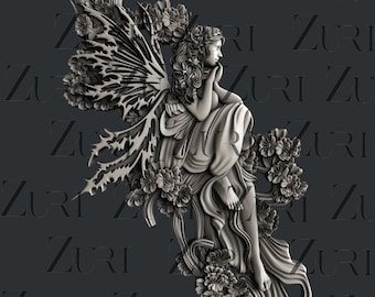 Moon Fairy Zuri Mold, Silicone Mould, 3D Clay Mold Enchanted Realm ...