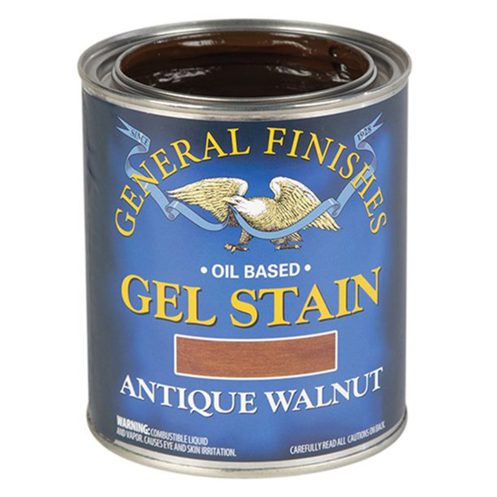 General Finishes Gel Stain American Oak, Antique Walnut, Brown Mahogany ...