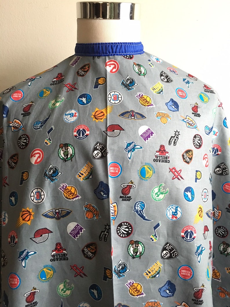 MLB NBA NFL Team Logo Barber Cape Baseball Basketball | Etsy