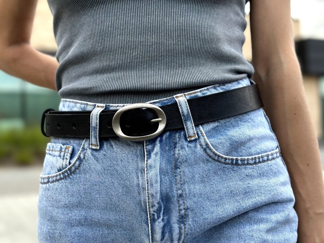 Custom Leather Belt Womens Wide Leather Belts Wide Leather Belt Custom ...