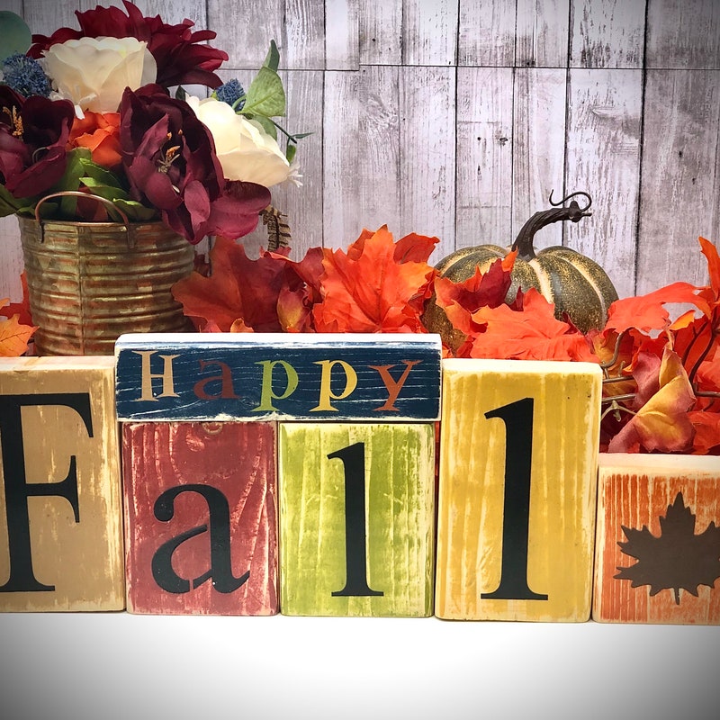 Wood Block Letters - Etsy