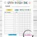 Kids Screen Time Checklist Editable Chore Chart for Kids Screen Time ...