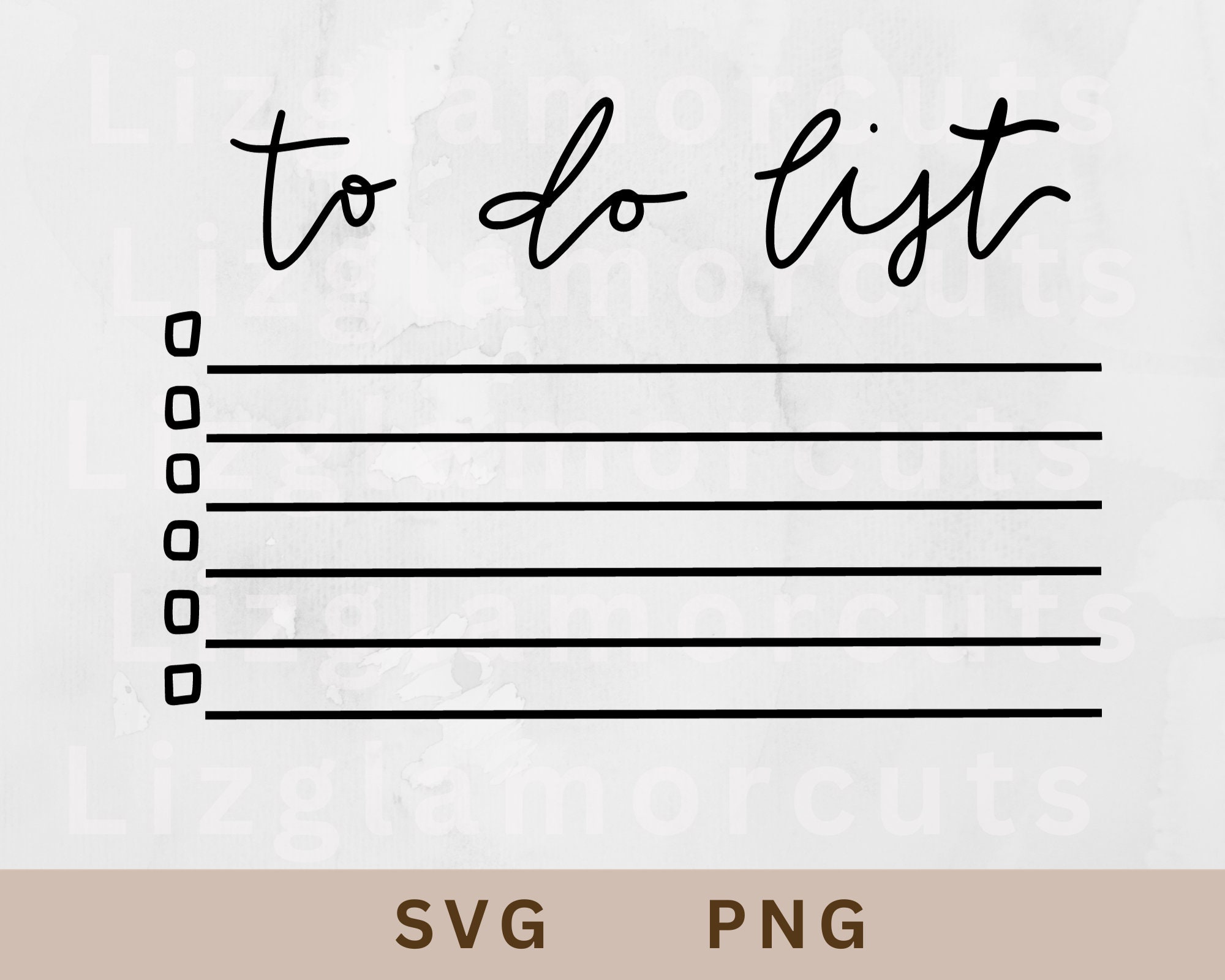 To Do List SVG, PNG, to Do List,cricut, Png, Svg Files for Cricut ...