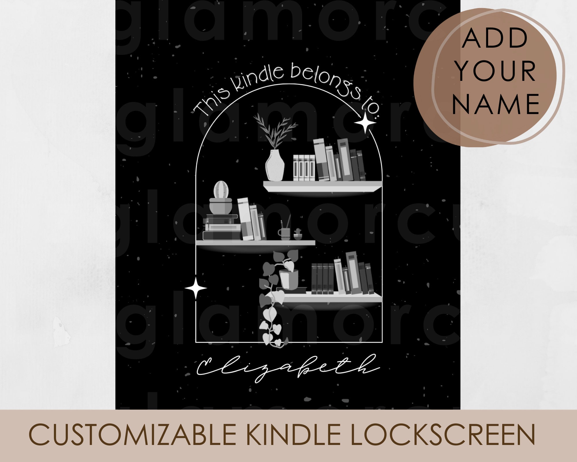 Customized Kindle Wallpaper, Kindle Screensaver, Kindle Lock Screen ...