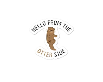 Hello Otter Side - Etsy