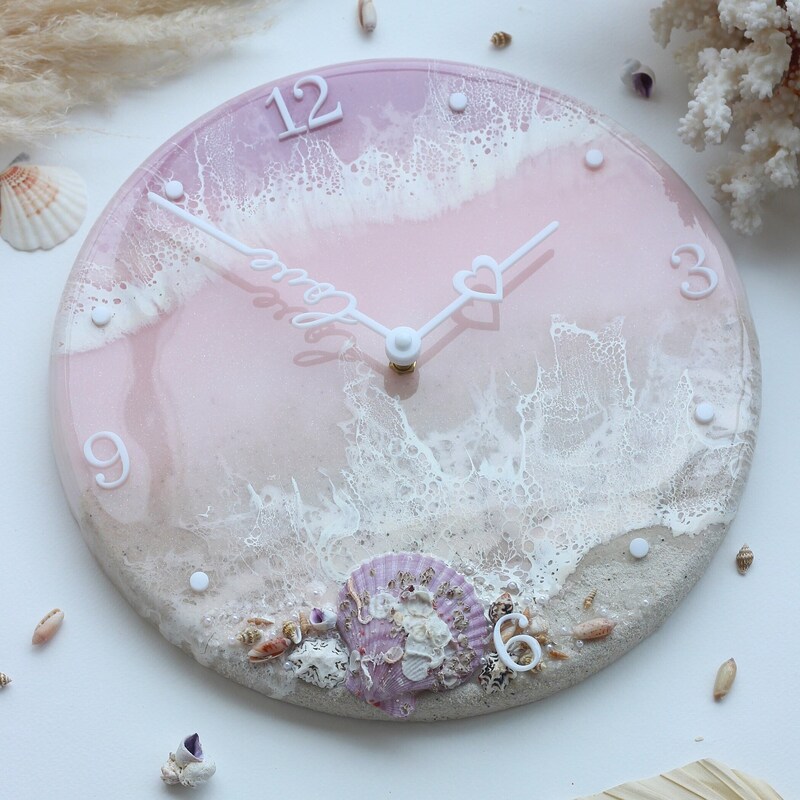 Beach Clock - Etsy