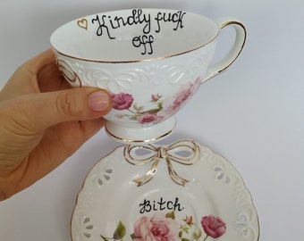 Vulgar Tea Set - Etsy
