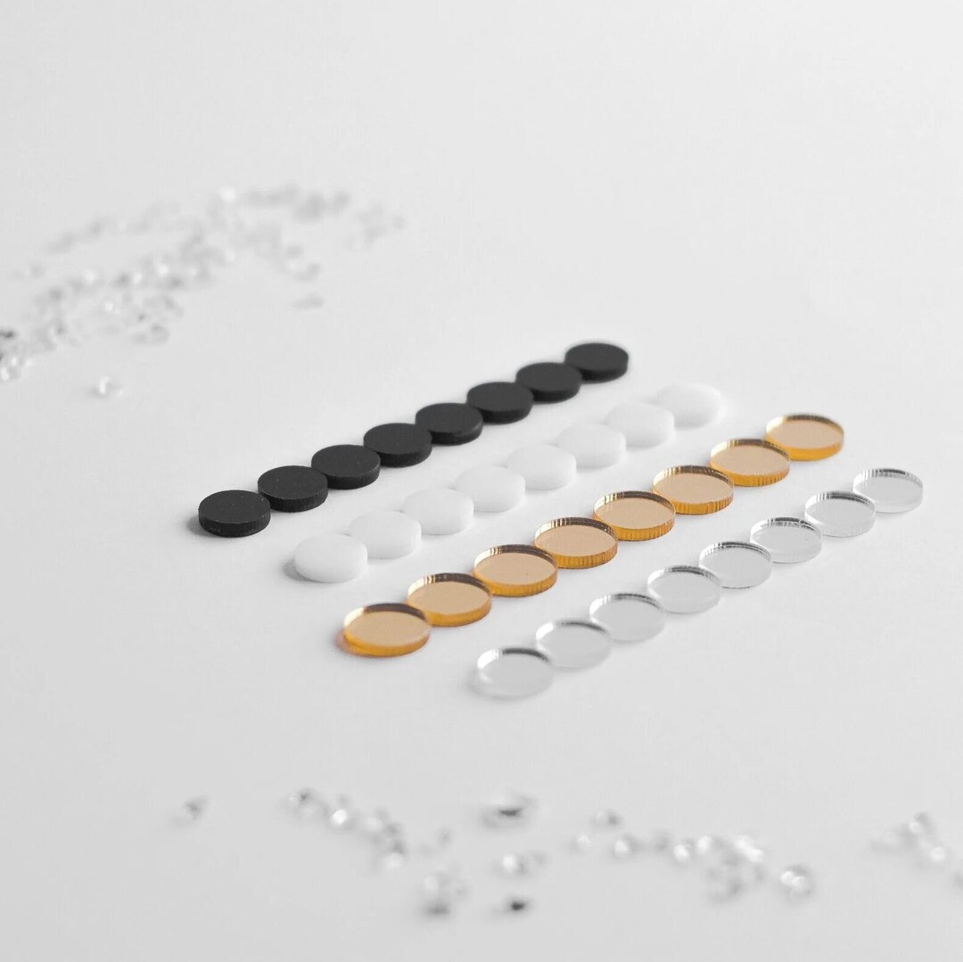 12pcs Acrylic Laser Cut Clock Parts for Wall Clock DIY, Numbers for ...