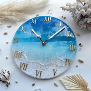 Mirror Clocks Numbers for Resin Art Clock 12, 3, 6, 9 DIY Clock Making ...