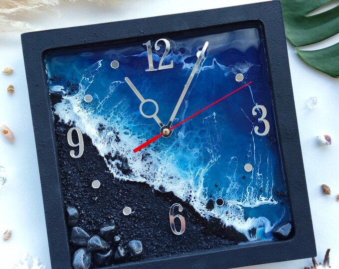 12 Deluxe Acrylic Clock Hour Markers With Double Sided Tape on Back for ...