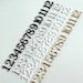 Mirror Clocks Numbers for Resin Art Clock 12, 3, 6, 9 DIY Making Kit ...