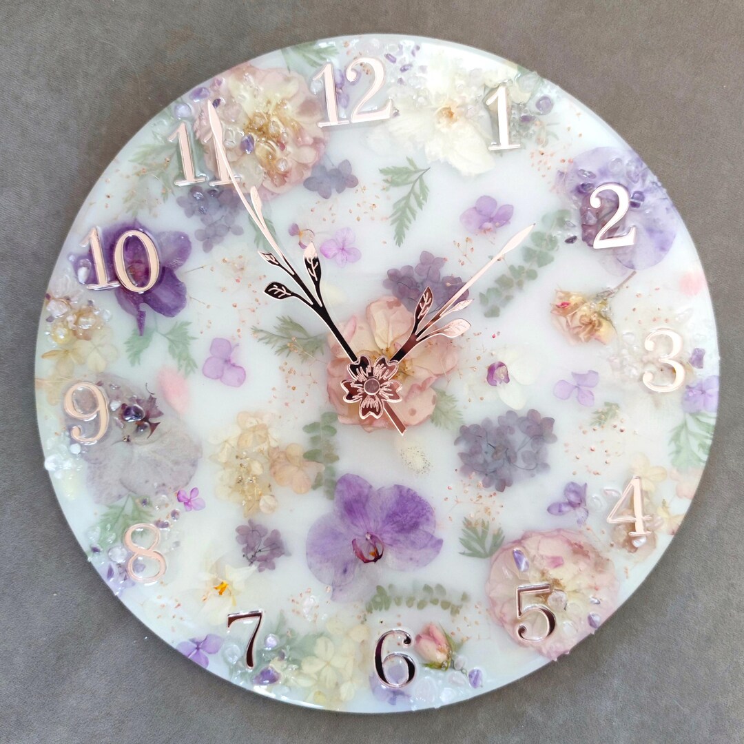 Acrylic Clock Numbers 12pcs Modern Wall Clock Decorating Kit, Mirror ...